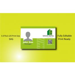 Hotel Id Card Template | Identity Card Template | DesignRiver