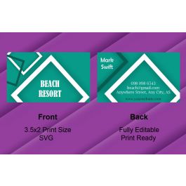 Resort Business Card