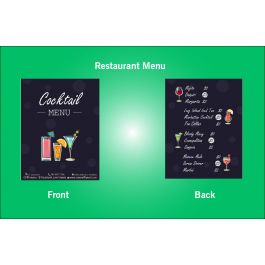 Cocktail Menu Design Template | Cocktail Menu Card | DesignRiver