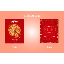 Pizza Menu Design Template | Pizza Menu Card | DesignRiver