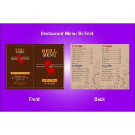 Grill Menu Design Template | Barbecue Menu Template | DesignRiver