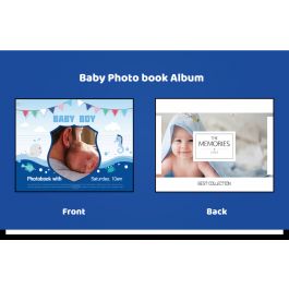 Baby Milestone Photo Album