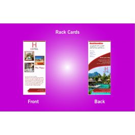 Hotel Rack Card - 4 (3.5x8.5)