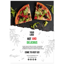 Italian Food Restaurant Flyer