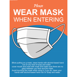 Covid Mask Poster