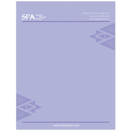 Spa Letterhead