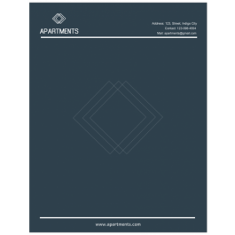 Apartments Letterhead