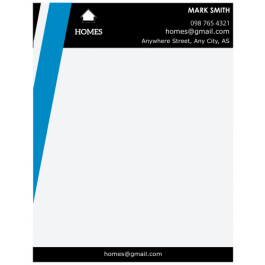 Homes Letterhead
