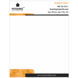 Housing Company Letterhead