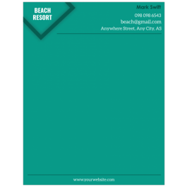 Resort Letterhead