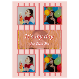 It's My Day Photo Collage (5x7)