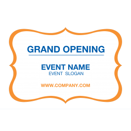 New Shop Opening Banner Design Template | DesignRiver