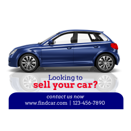 Car Sell Banner Design Template | DesignRiver