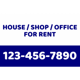 Rent Banner Template | DesignRiver