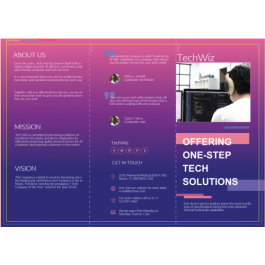 Technology Solutions Services Brochure | DesignRiver