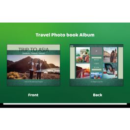 Green Travel Album Template